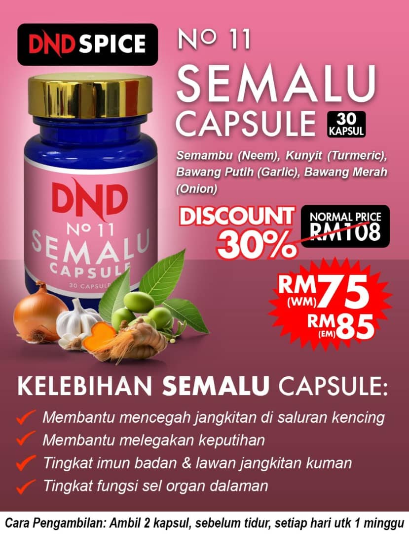 DND NO.11 SEMALU CAPSULE - DND Health Wellness